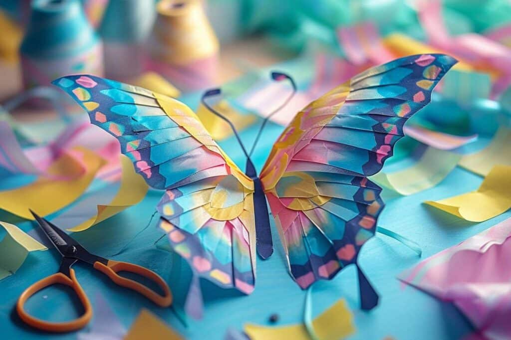 L'art des papillons en papier : Guide créatif pour débutants